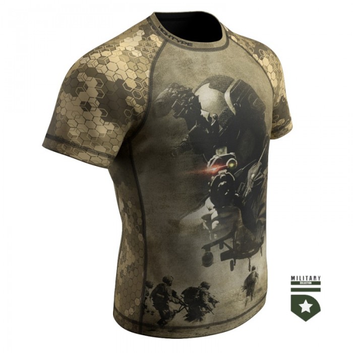 Soldier Coyote Rash Guard
